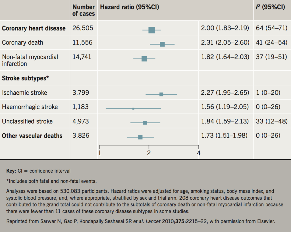 The cardiovascular profile in diabetes