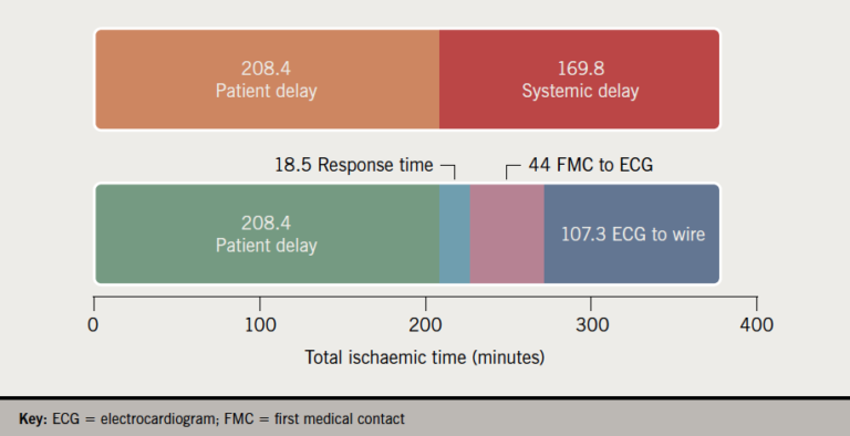 Total ischaemic time in STEMI: factors influencing systemic delay